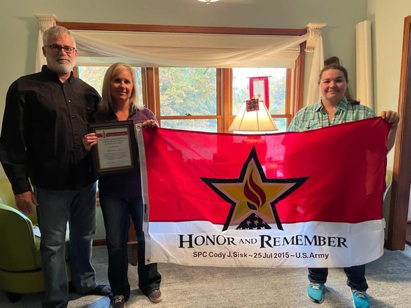 Honor And Remember | Cody J. Sisk and his family
